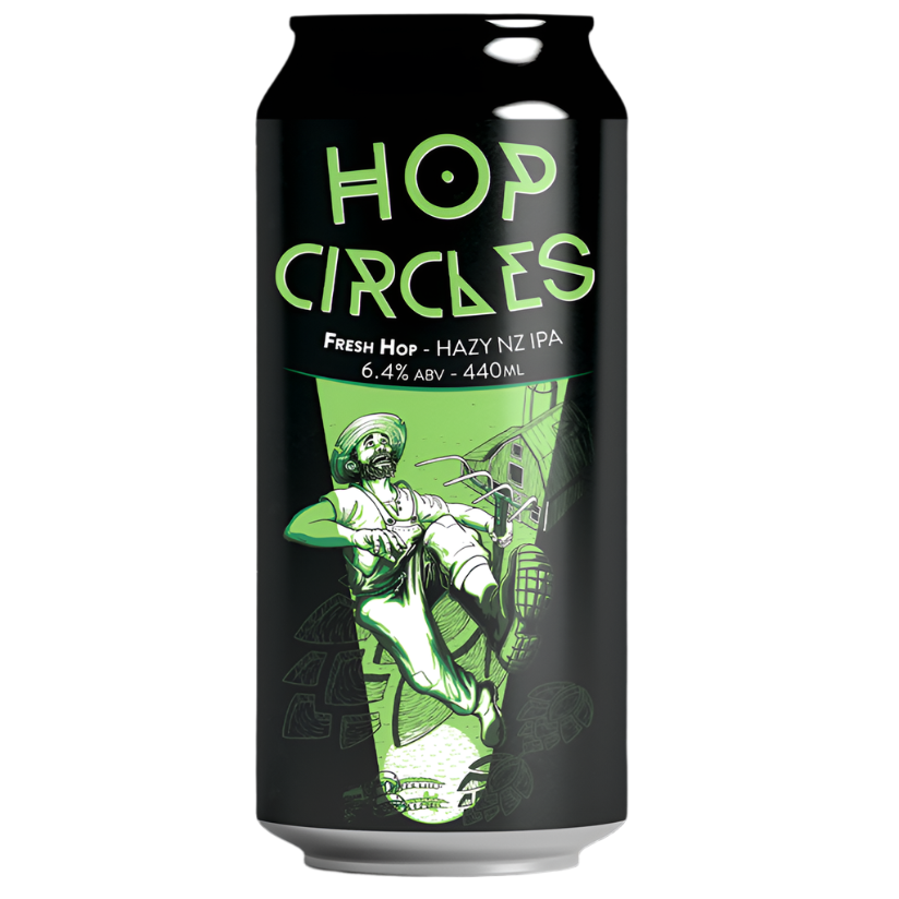 Double Vision Hop Circles Fresh Hop Hazy IPA 440mL – Liquor Mart