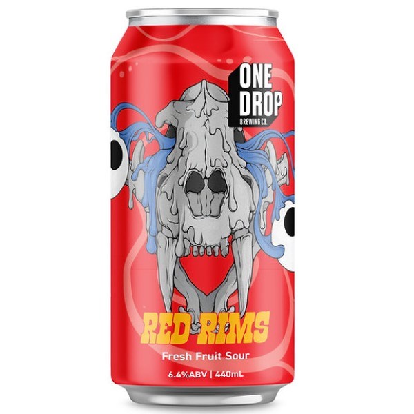One Drop Brewing Red Rims Fresh Fruit Sour 440mL – Liquor Mart