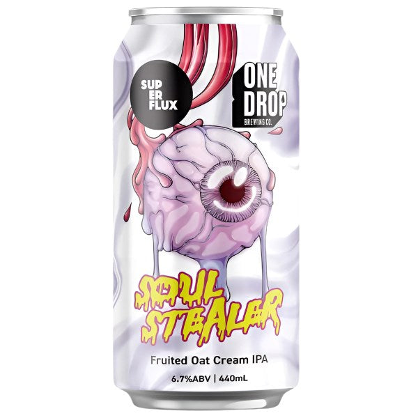 One Drop Brewing Soul Stealer Fruited Oat Cream IPA 440mL – Liquor Mart