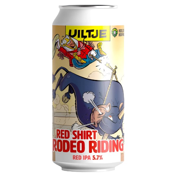 Uiltje Red Shirt Rodeo Riding Red IPA 440mL – Liquor Mart