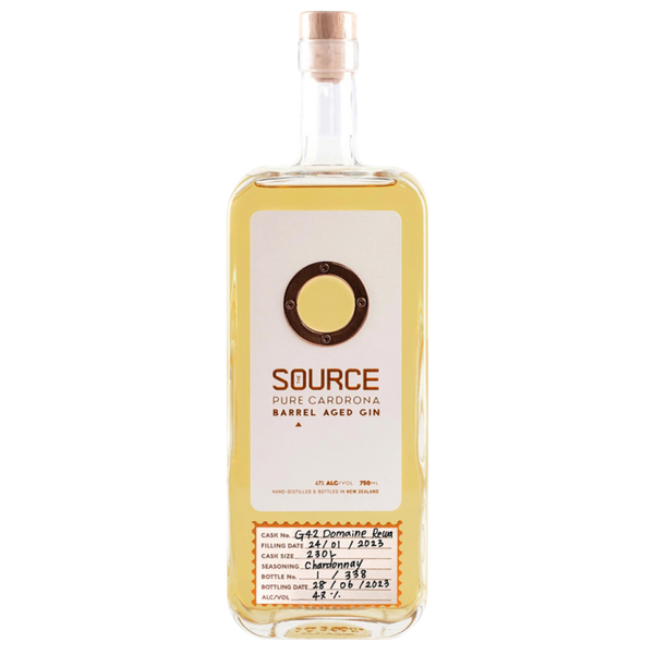 Cardrona Distillery The Source Chardonnay Barrel Aged Gin 750mL ...