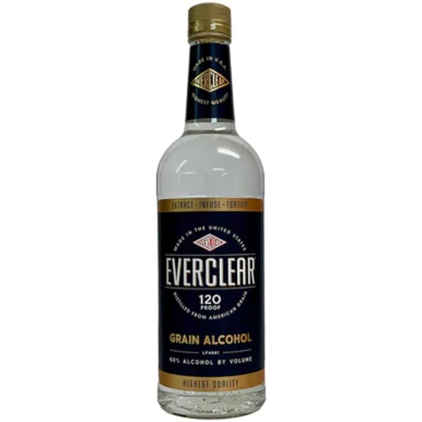 Everclear Grain Alcohol 60% 750mL – Liquor Mart