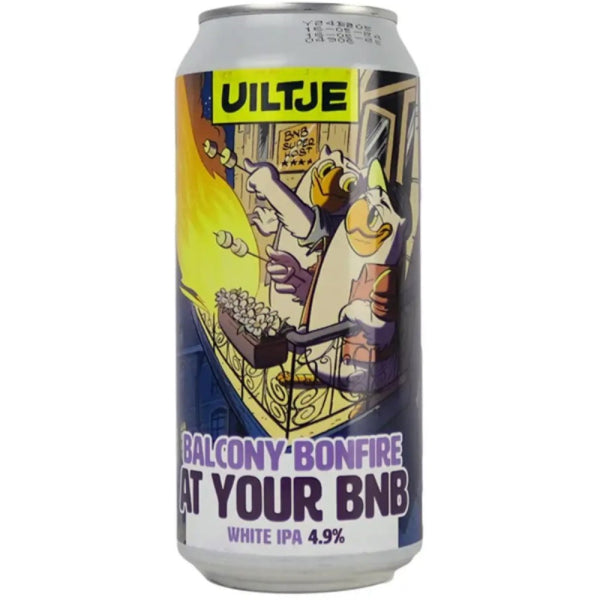 Uiltje Balcony Bonfire At Your Bnb White IPA 440mL – Liquor Mart