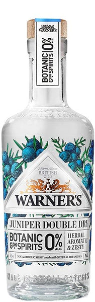 Warners 0% Juniper Double Dry Gin 500ml – Liquor Mart