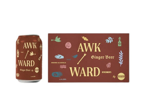 Sawmill Awkward Ginger Beer 6x330mL – Liquor Mart