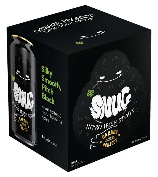 Garage Project 'Snug' Nitro Irish Stout 4x440mL – Liquor Mart